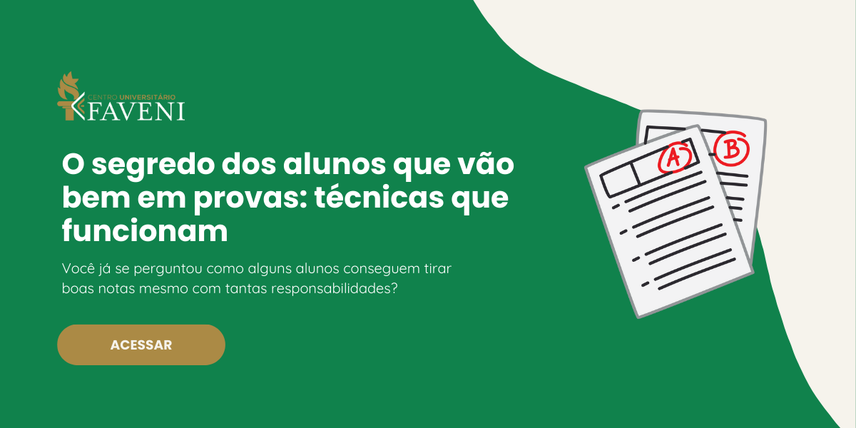 Técnicas para ir bem em provas: segredos dos alunos de sucesso